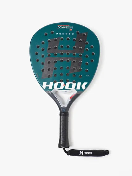 HOOK PADEL RACKET - COMHEX CONTROL (GREEN) – The One Academy Shop ...